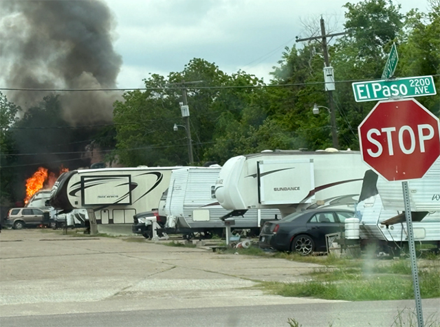 Man saved from RV Park fire | Port Arthur News