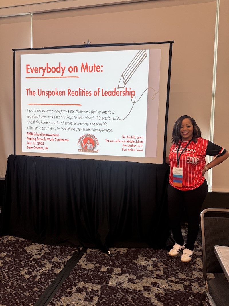 TJMS educators take part in Education Conference, present seminar ...